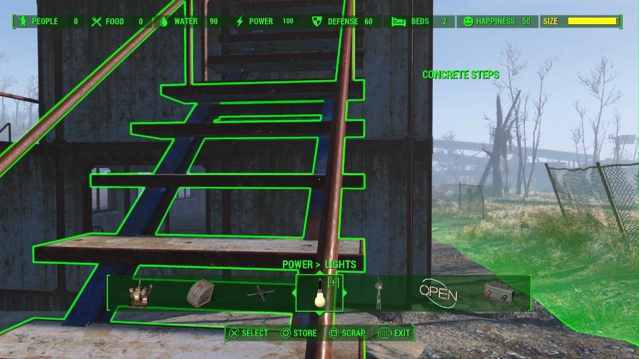 Fallout 4_2024 Starlight Drive In Settlement Progress - YouTube