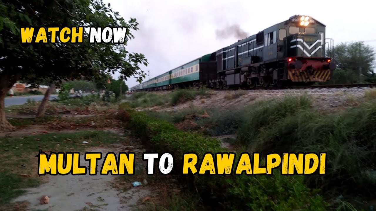 Multan to Rawalpindi Meher Express - YouTube