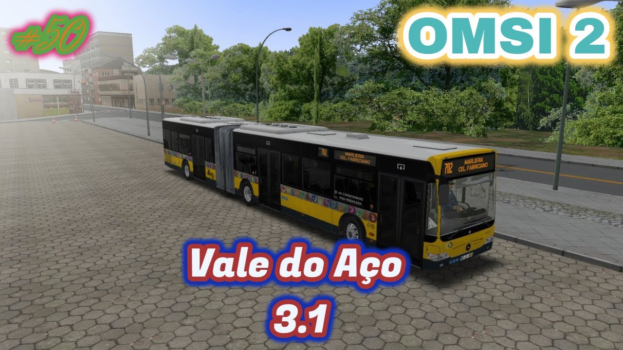 OMSI 2 #50 - Mapa Vale do Aço 3.1 - Linha 702 Marlieria → Centro - YouTube