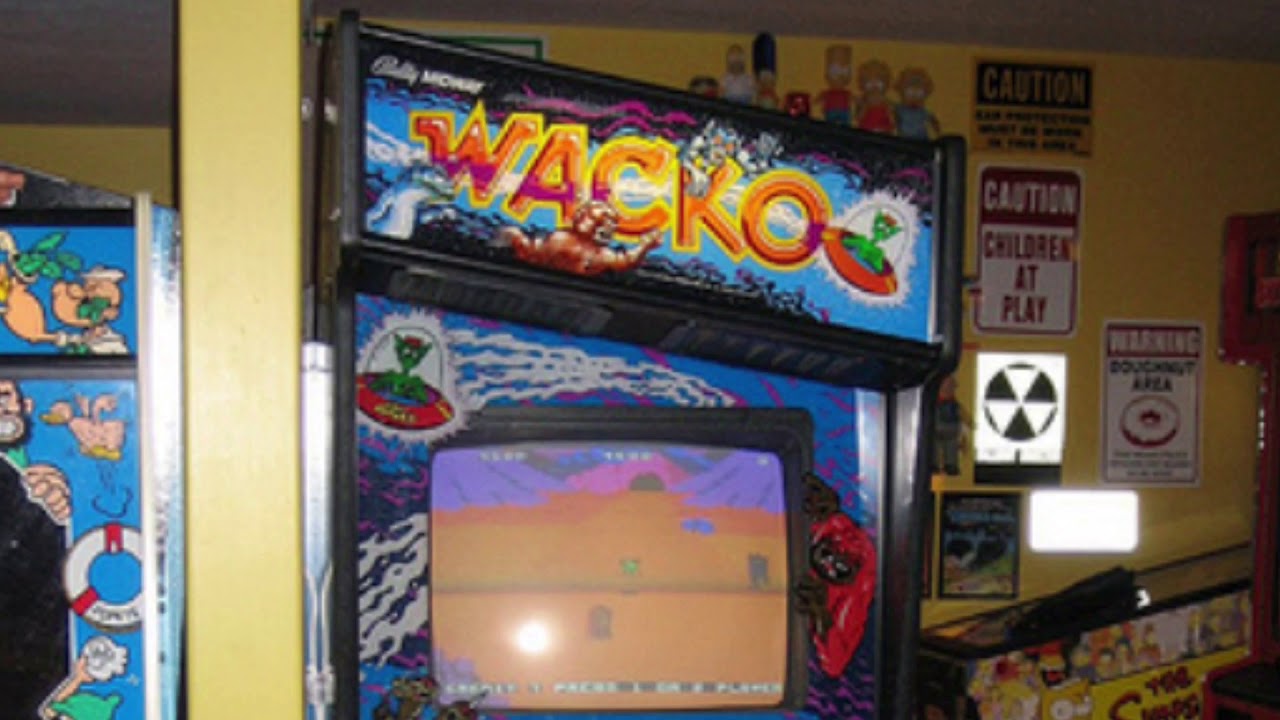Wacko Rare Arcade Game Mint - YouTube