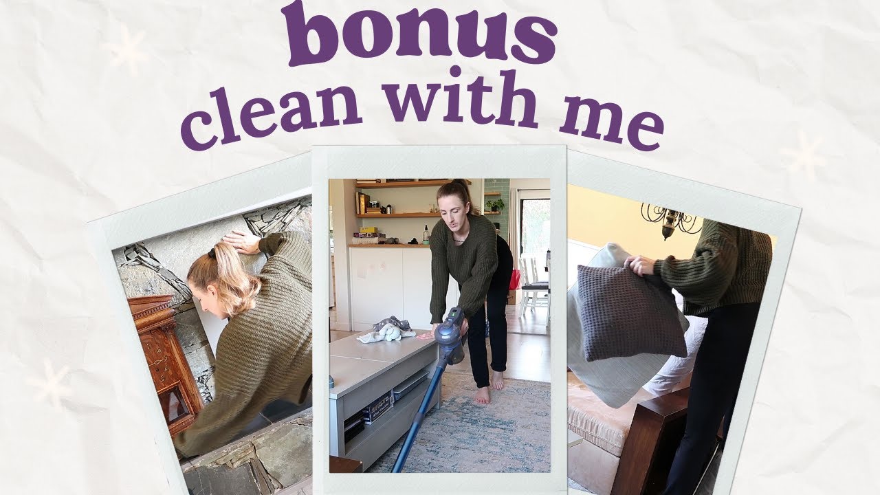 *BONUS* WEDNESDAY CLEAN WITH ME || LIVING ROOM TIDY \ CLEANING ...
