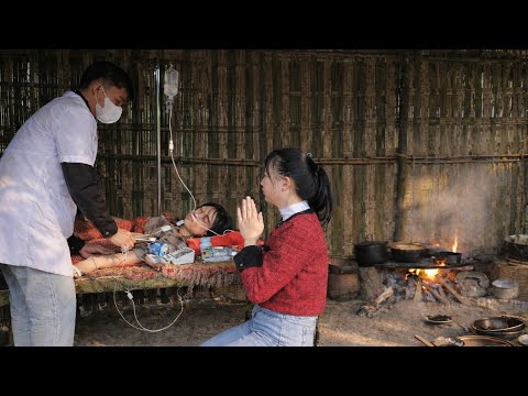 The reunion wasn't complete - the younger sister fainted upon seeing her older sister again.