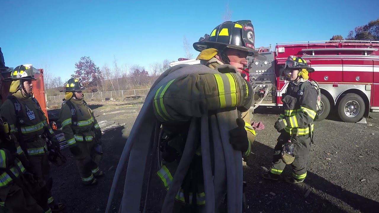 Wolcott Fire School Fall 2017 Firefighter 1 Class - YouTube