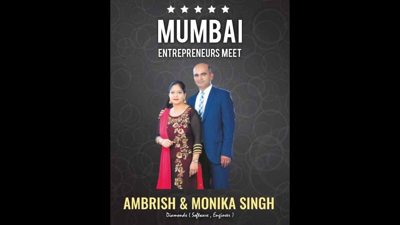 AMBRISH KUMAR & MONIKA SINGH Diamonds | Amway | BWW - YouTube