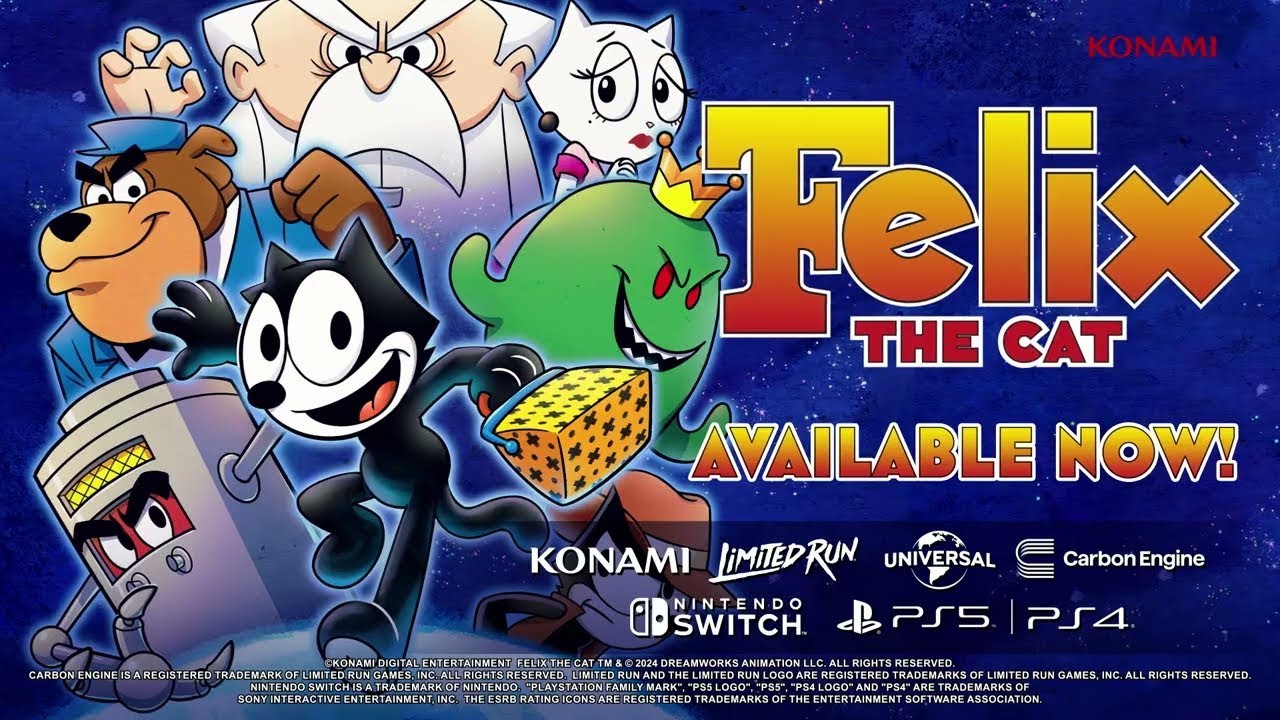 FELIX THE CAT Official Launch Trailer (2024) | HD - YouTube