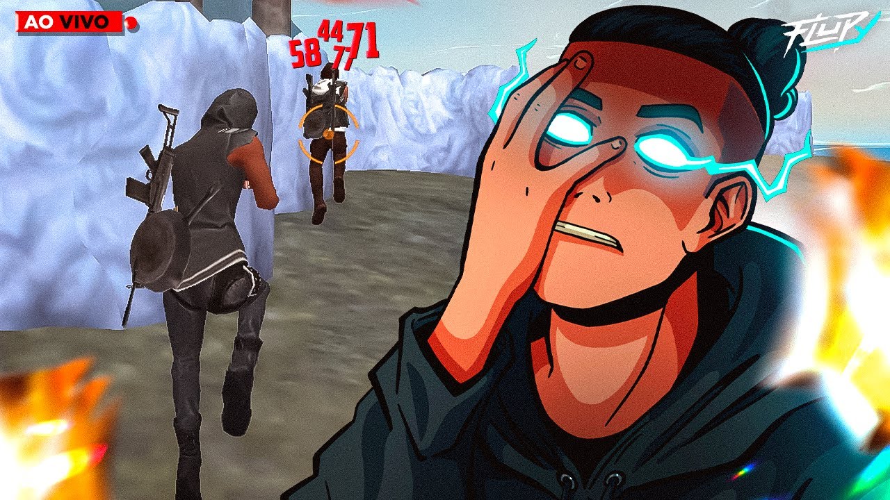 💙 FLUPY - AO VIVO 💙 EM BUSCA DO TOP GLOBAL NO CS RANQUEADO! 💙 FREE FIRE ...