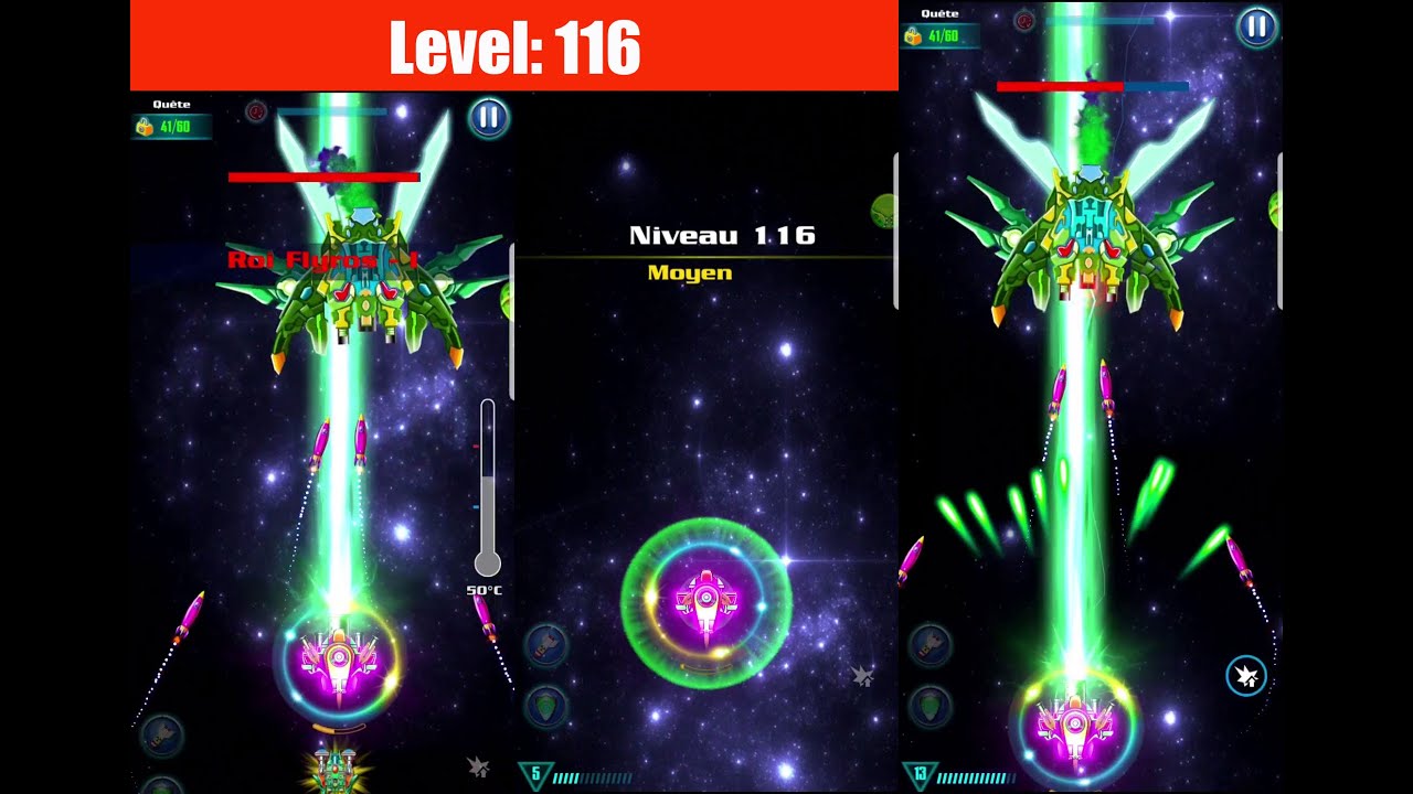 WALKTHROUGH Level 116 Alien Shooter [Campaign] Galaxy Attack: Best ...