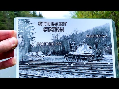 Stoumont Station - Belgium - Panthers 232 & 211 - Then & Now - October ...