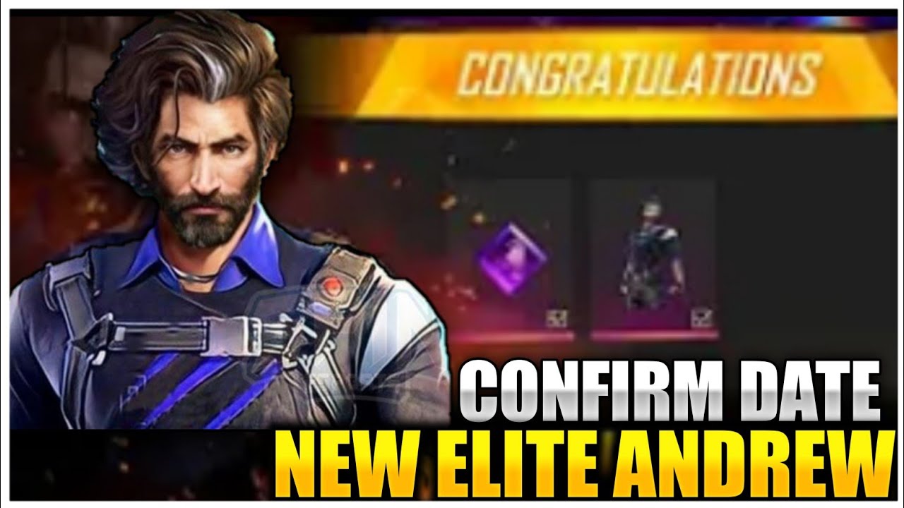 New Elite Andrew Confirm Date in free fire || FFWS full details in ...