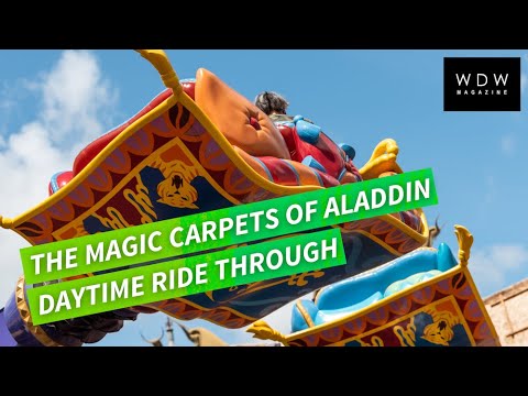 The Magic Carpets of Aladdin - Full Ride Through POV - Walt Disney ...