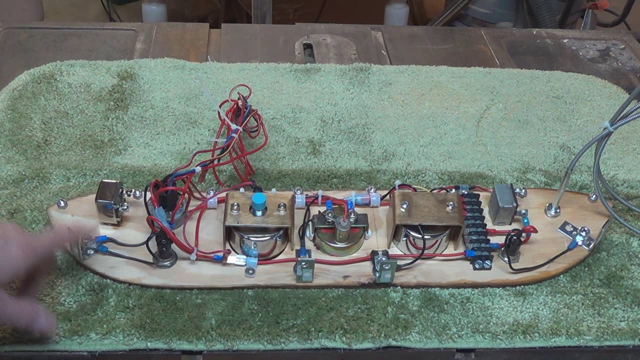 Goofy's instrument panel completed - YouTube