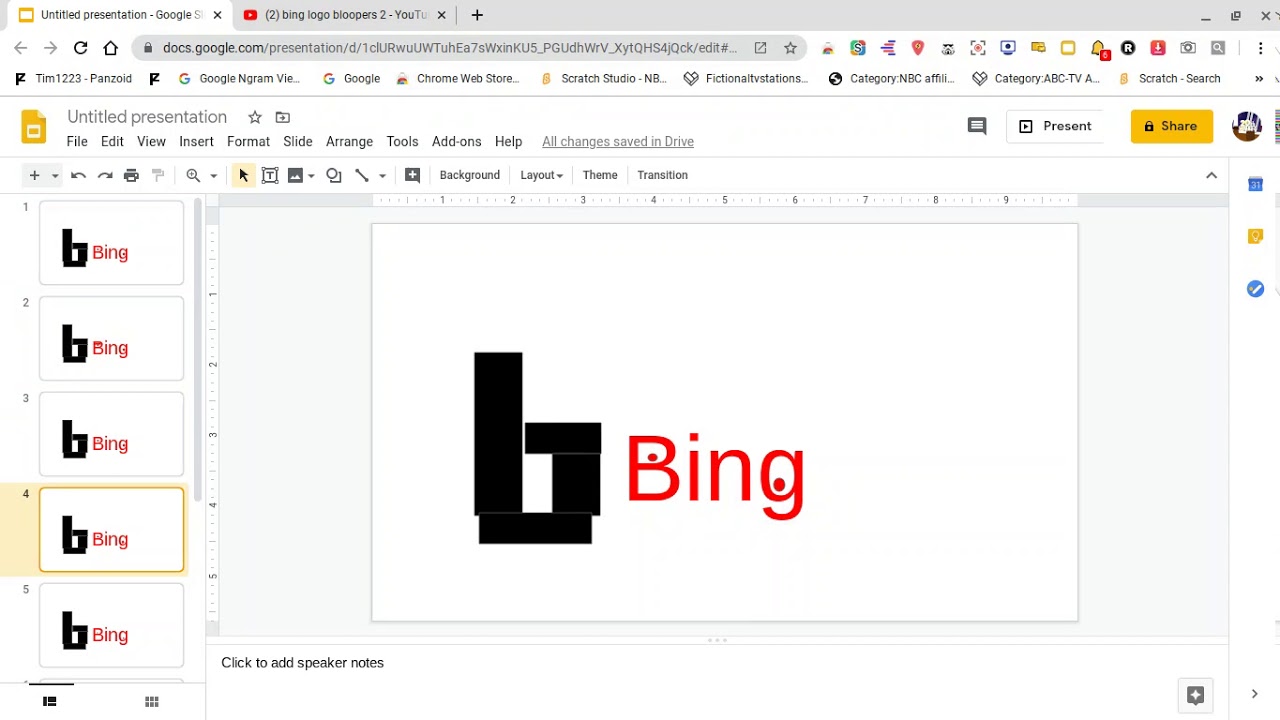 Bing Logo Bloopers 2 take 5: Diet Coke Colors - YouTube