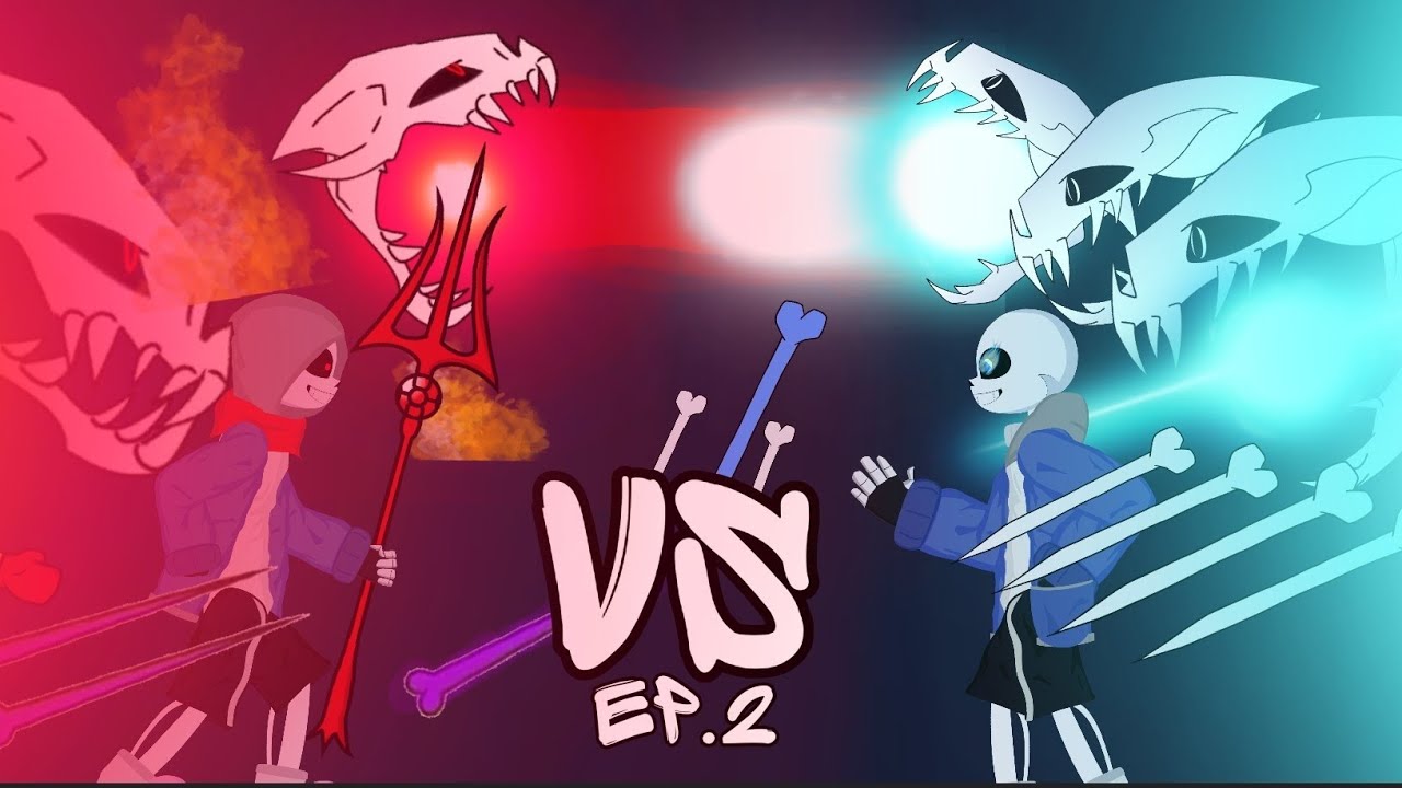 [dc2] Sans vs Dust sans | Ep.2 - YouTube