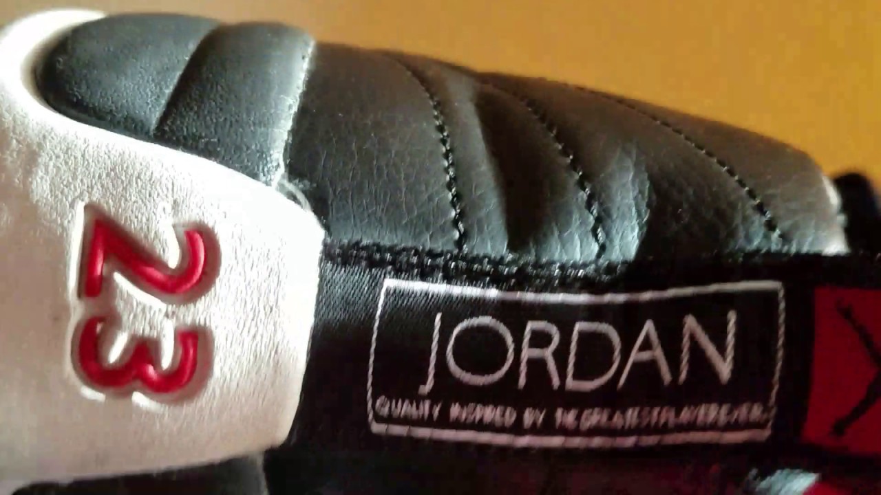 How to tell if jordan 12s are fake - YouTube