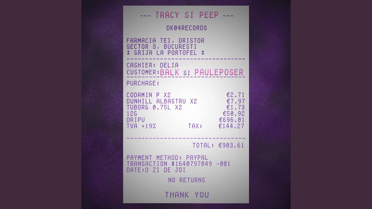 Tracy si Peep - YouTube