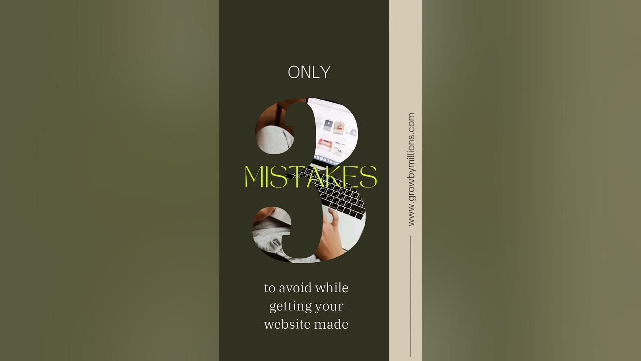 common mistakes to avoid for website #webdeveloper #digitalmarketing #branding - YouTube