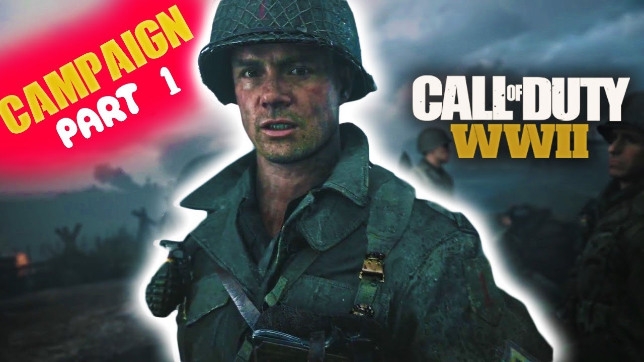 CALL OF DUTY WORLD WAR 2 CAMPAIGN PART 1 WALK-THROUGH - YouTube