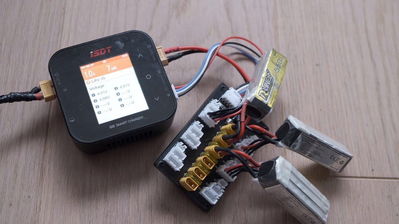 Parallel charging board - YouTube