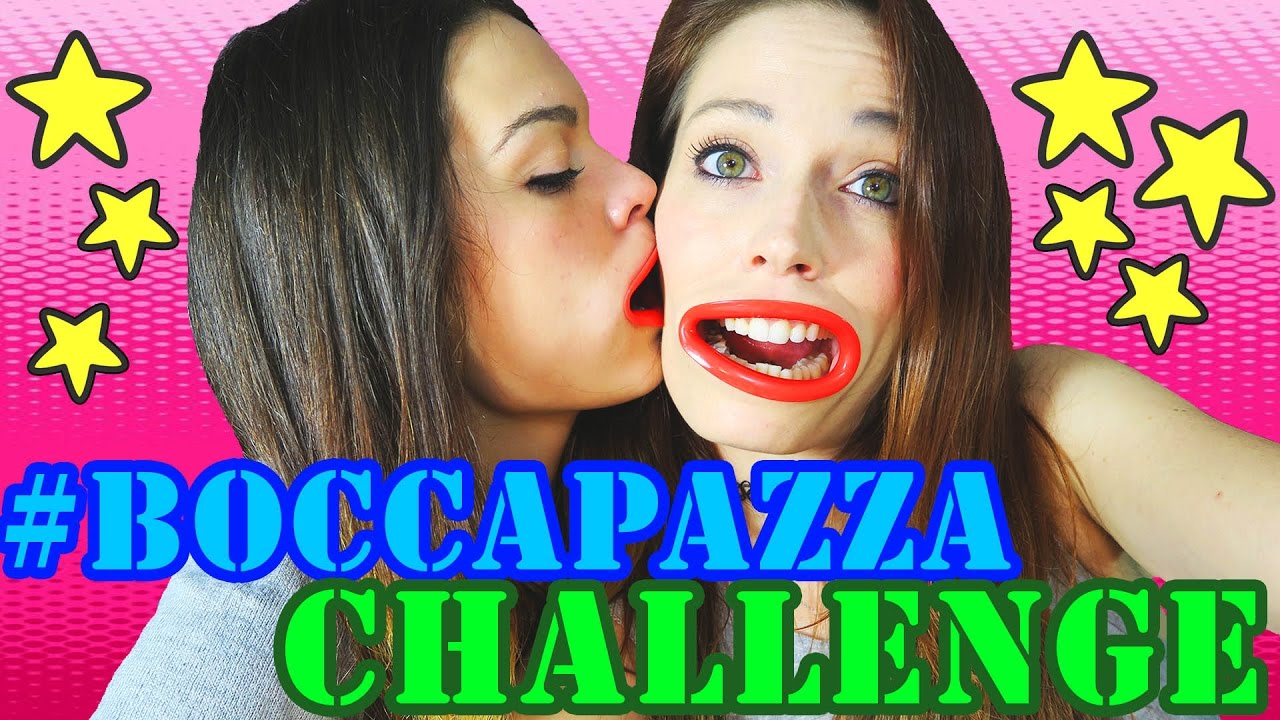 Bocca Pazza Challenge Con Mia Sorella Youtube 8418