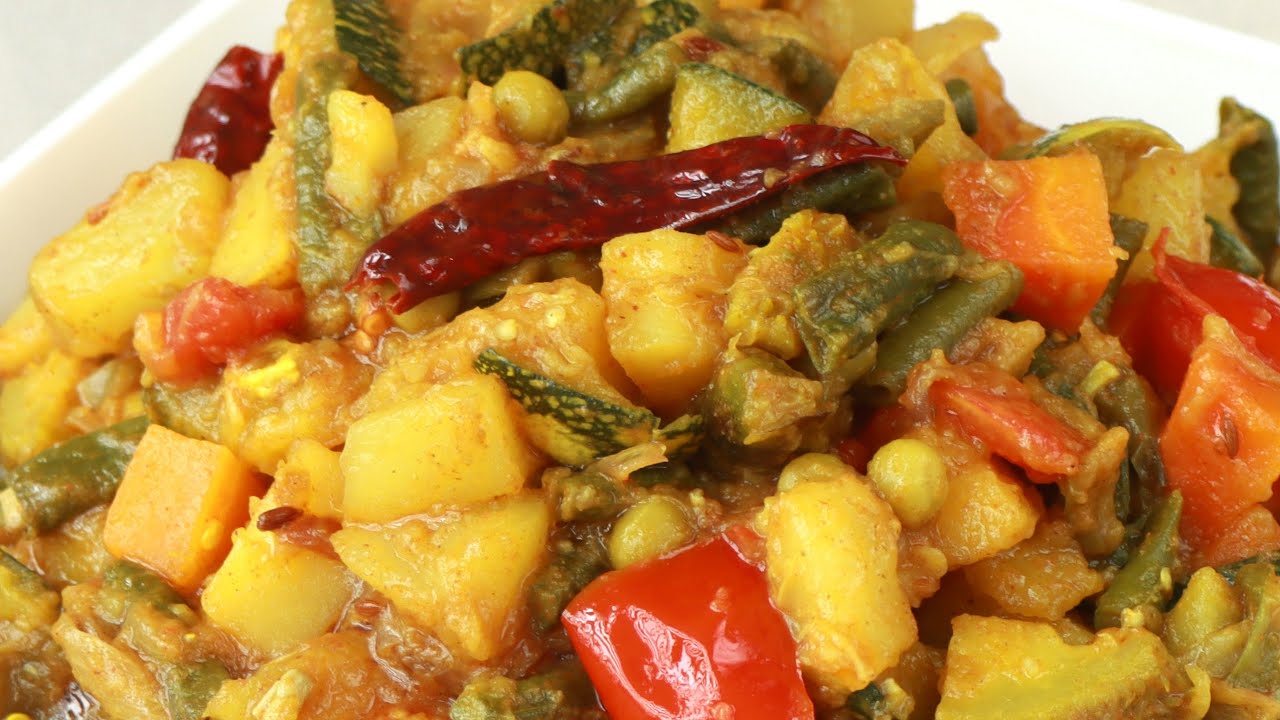 ঈদ স্পেশাল মিক্সড সবজি রেসিপি। Sabzi Recipe | Mixed Vegetable | Sabji ...