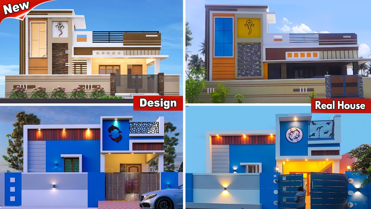 Top Modern Small House Designs with Real House Design Images | Indian ...
