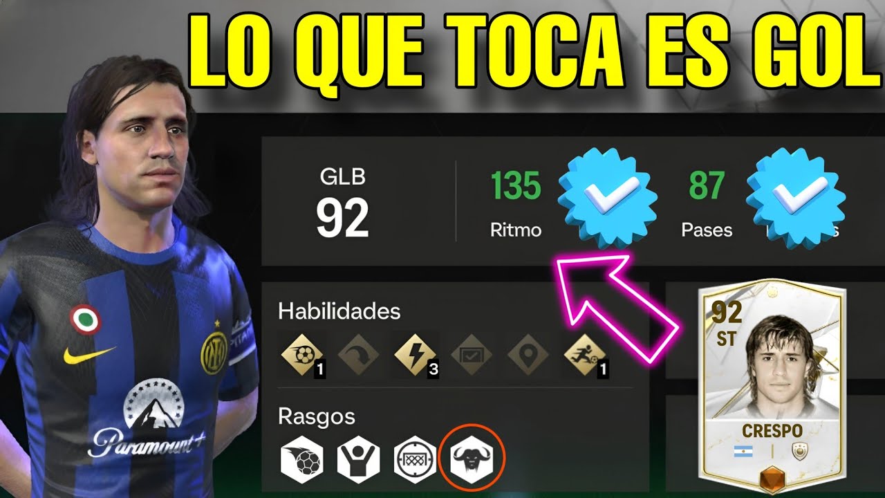 WUAUU! De los mejores Delanteros que hay, REVIEW CRESPO icono! Fc ...