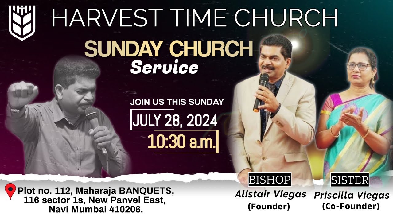 HARVEST TIME CHURCH | Sunday Church Service | 28-07-2024 | BISHOP ...