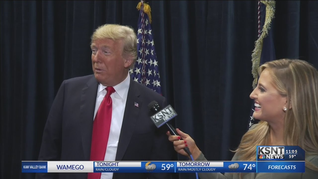 EXCLUSIVE: One-on-one interview with President Trump - YouTube