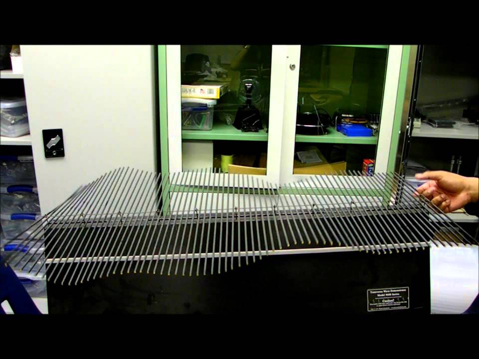 Transverse Wave Experiment 2 - YouTube