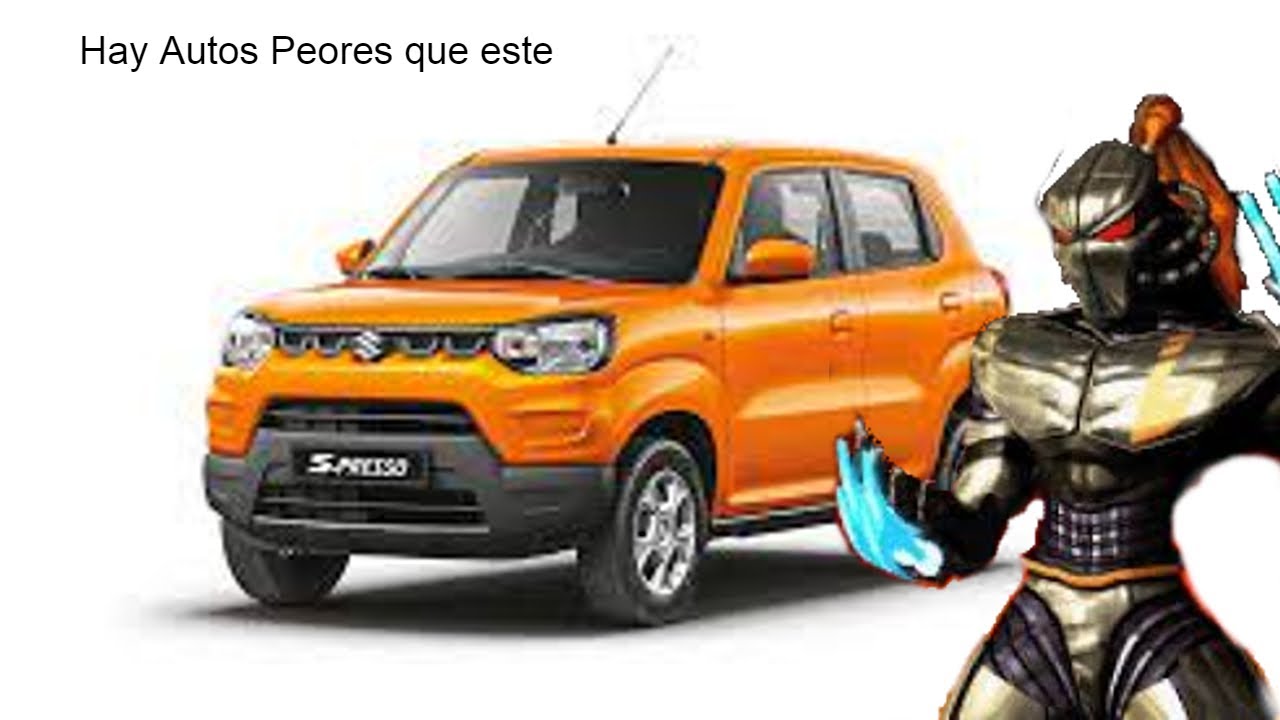 Explicando eso de la funa del Suzuki S-presso (Auto Feo) - YouTube