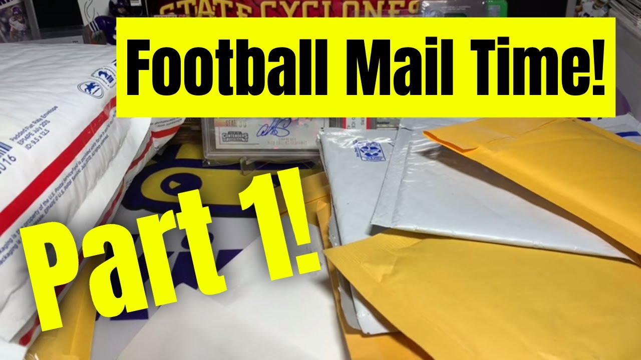 MASSIVE Mail Day With SO Many Football Packages | Part One | Some ...