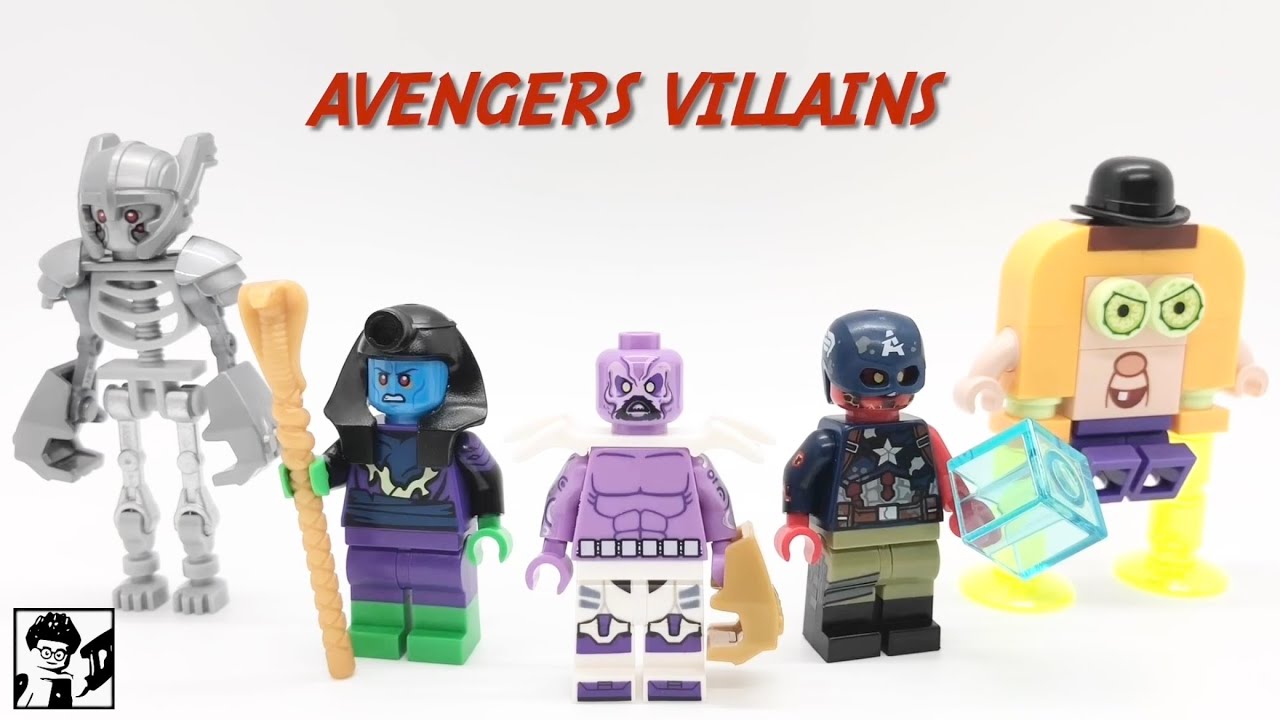 Custom Lego Marvel Villains