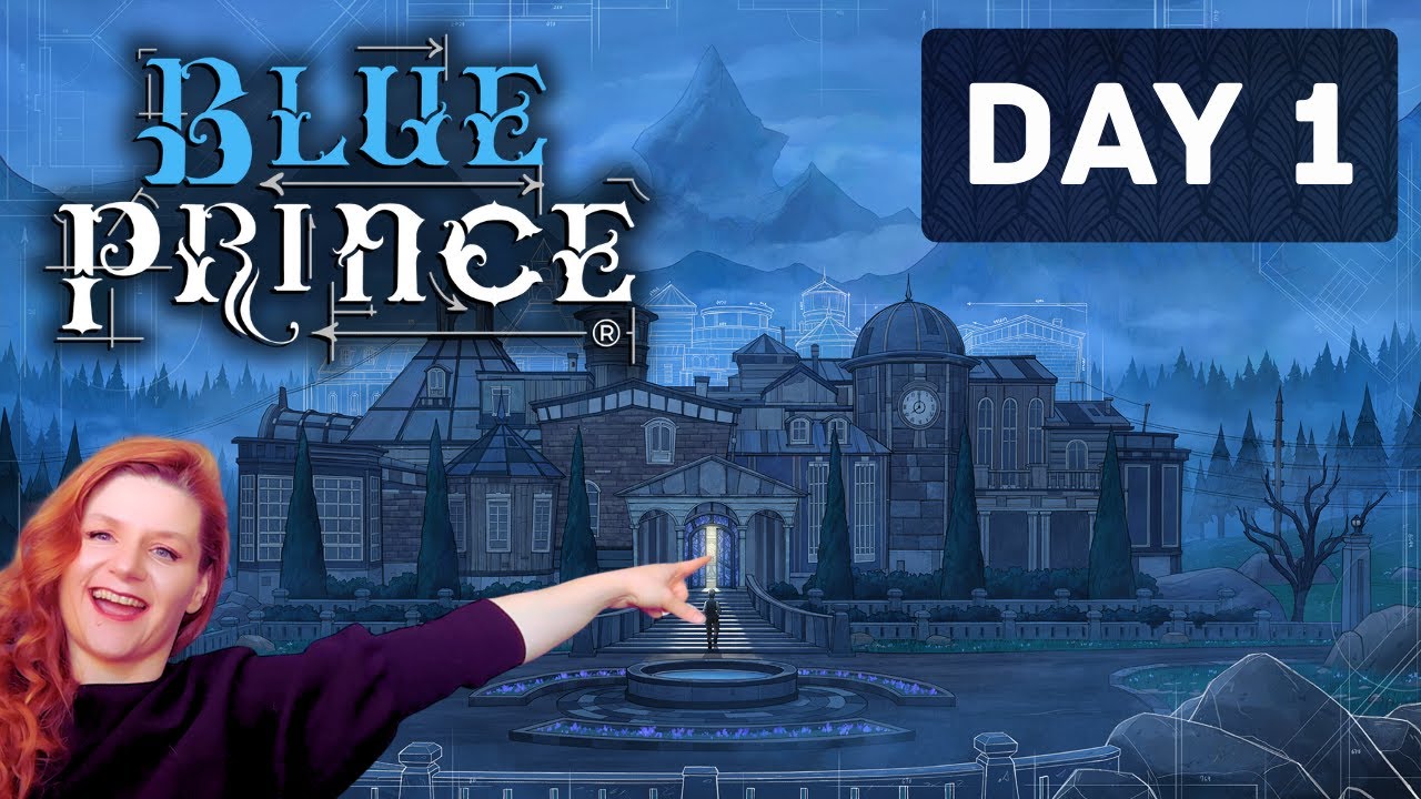 Blue Prince Day 1 - To inherit this MANOR we must pass the TEST - YouTube