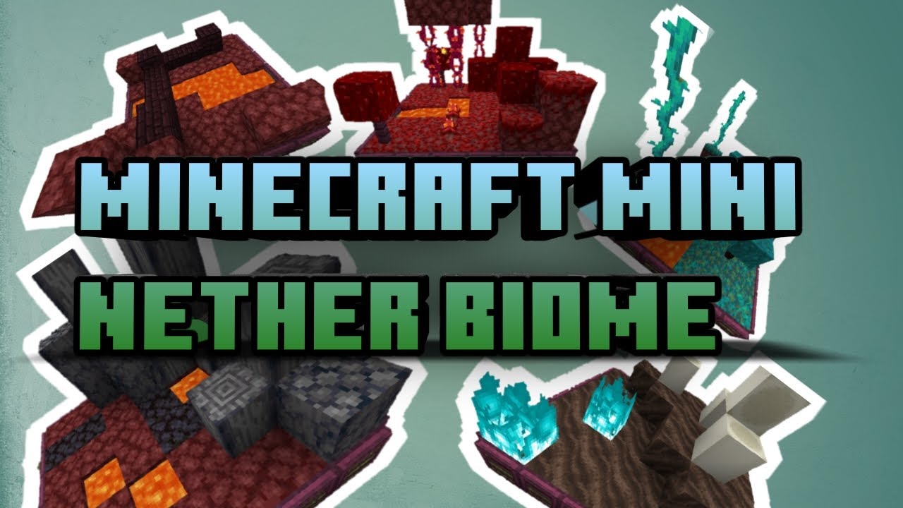 Minecraft Mini nether biomes||Minecraft|Jerzmiel - YouTube