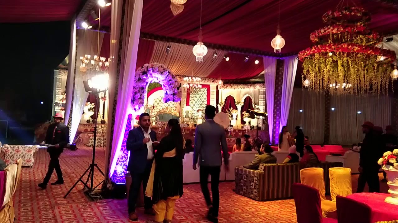 Raj caterers and decoration - YouTube