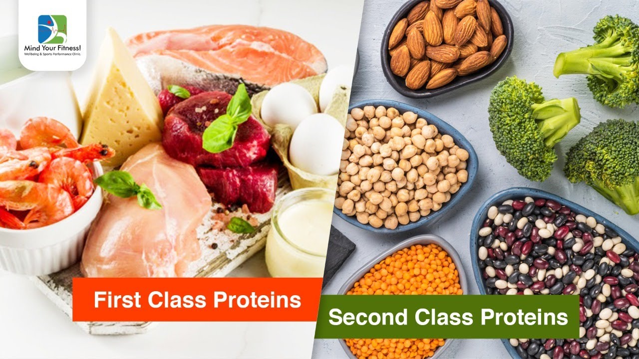 First class vs second class proteins | Mind your Fitness - YouTube