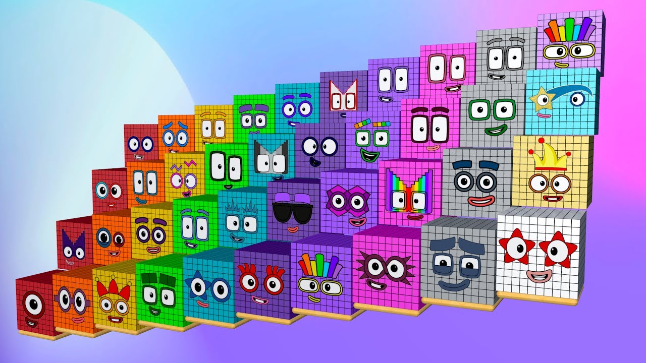 Numberblocks Counting Cube 1,000 55,000 100,000 Learn to Count ...