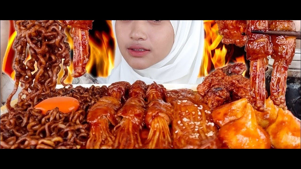 MUKBANG INDONESIA Spasy Food #mukbang #asmr #yt #funny #viral #fyp #먹방 ...