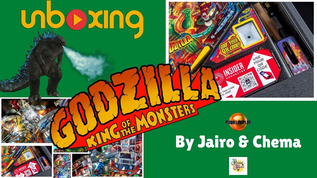 Unboxing - GODZILLA - PRO (STERN) - En Español 4K - YouTube