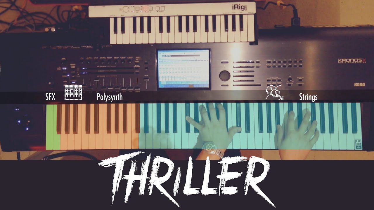Michael Jackson's Thriller Keyboard Tutorial / Deconstruction (Korg ...