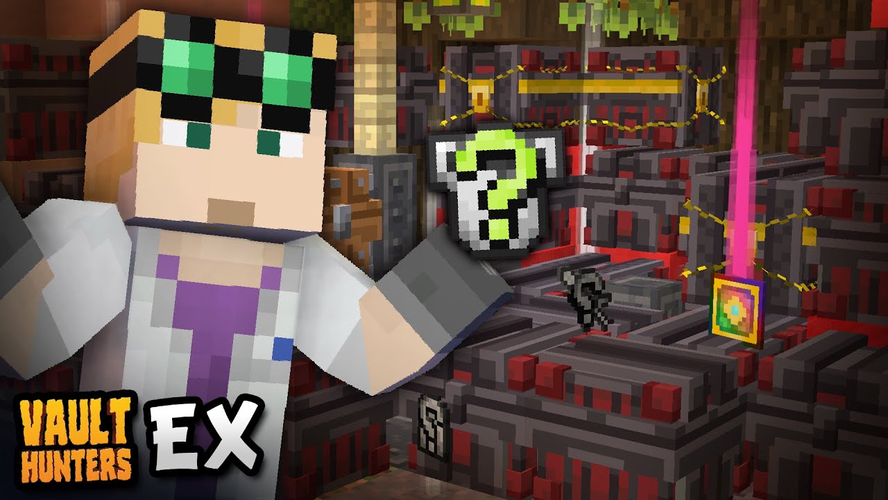 Completing the Mega Vault! - MINECRAFT VAULT HUNTERS 2 SMP #120 EXTENDED - YouTube