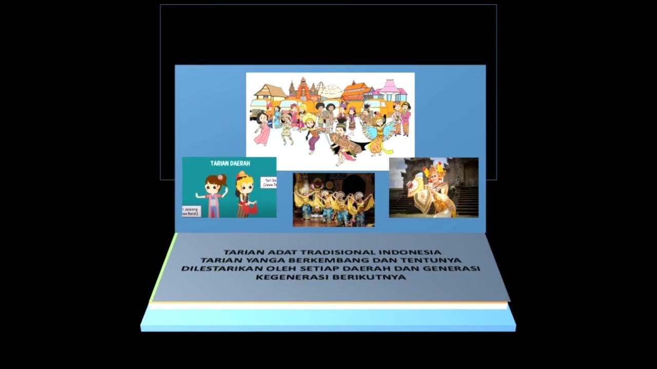 uas pop up book digital keberagaman budaya bangsaku - YouTube