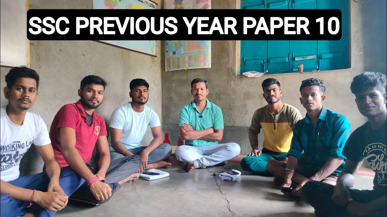 SSC GD PREVIOUS YEAR PAPER 10 - YouTube