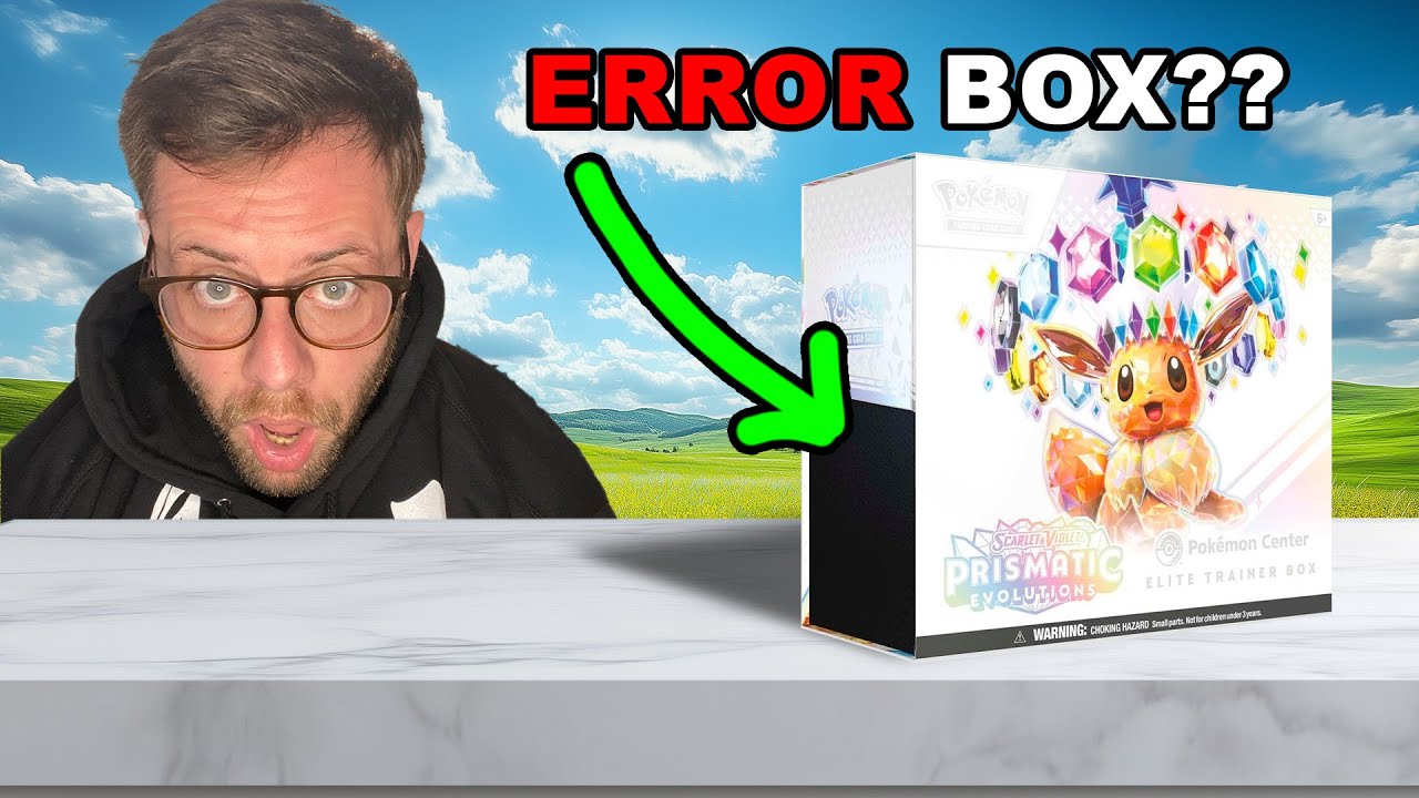 I Got an ERROR Box from the Pokémon Center?! + Giveaway! - YouTube