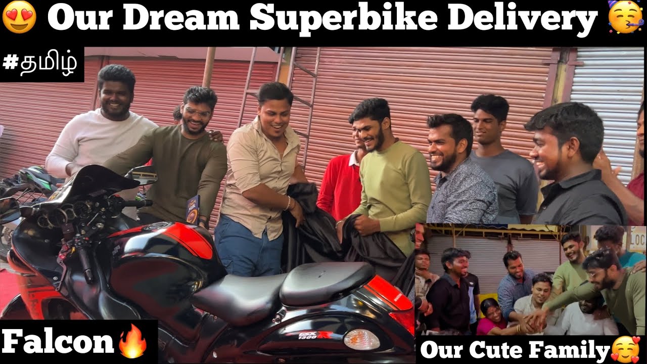 😍Our Superbike Delivery🥳|Suzuki Hayabusa ️|FALCON🔥|TTF|AJS ...