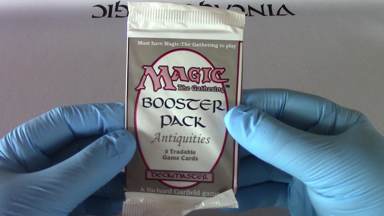 Antiquities 29 booster opening! MTG Magic the Gathering! Openboosters ...