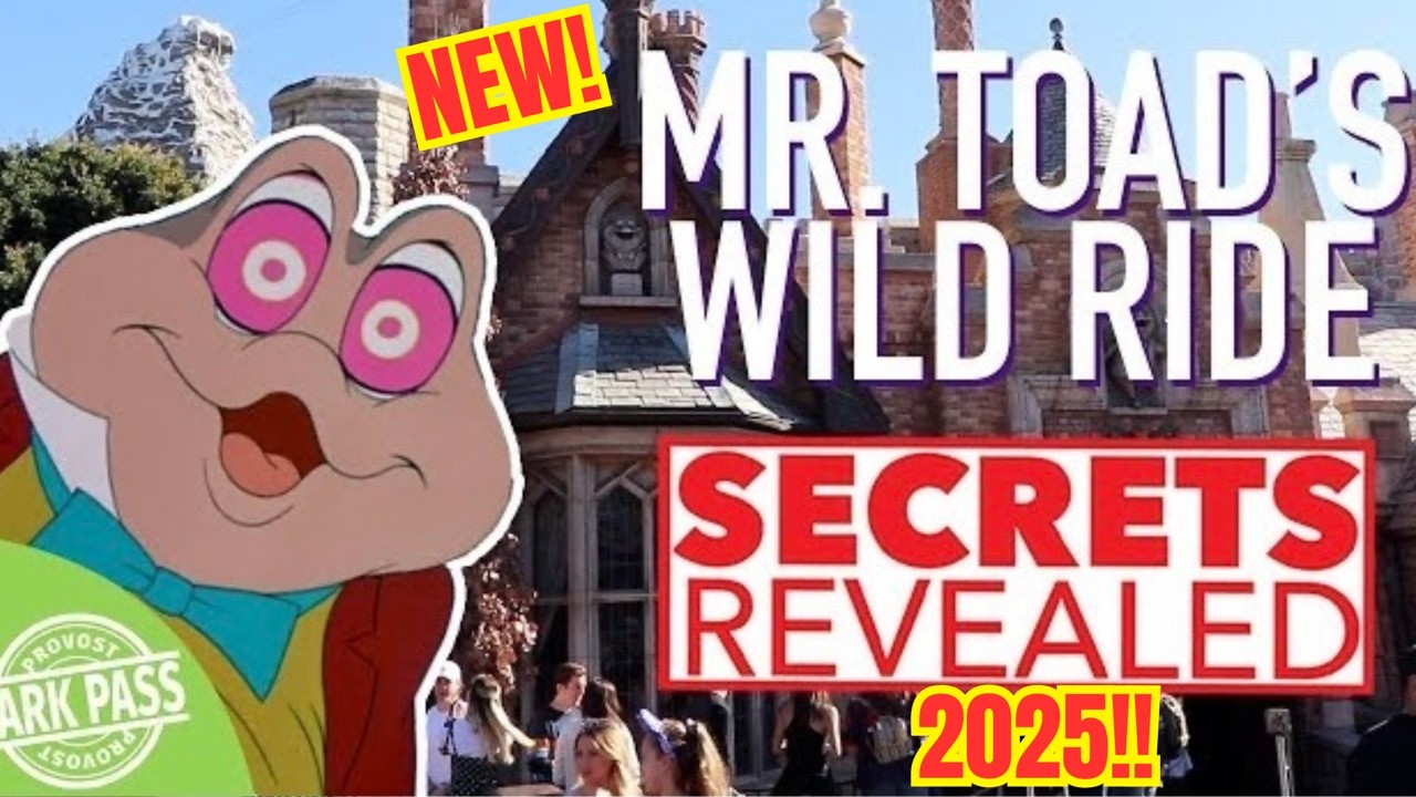 SECRETS REVEALED Mr. Toads Wild Ride - YouTube