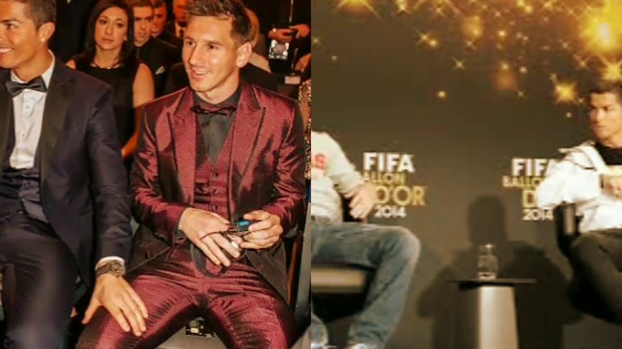 MESSI and Ronaldo Friendship•close friends• - YouTube