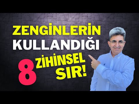 ZENGİNLERİN KULLANDIĞI 8 ZİHİNSEL SIR! | Canten Kaya Videoları