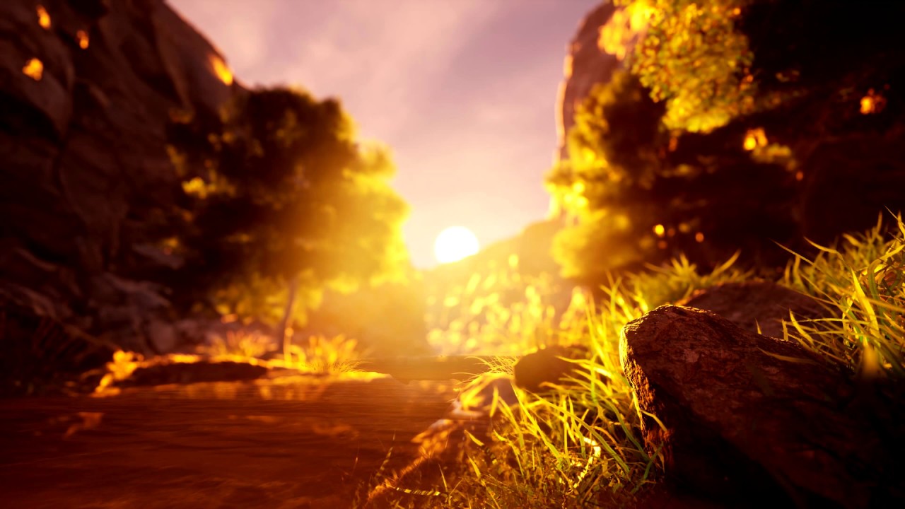 UE4 Canyon Scene - YouTube